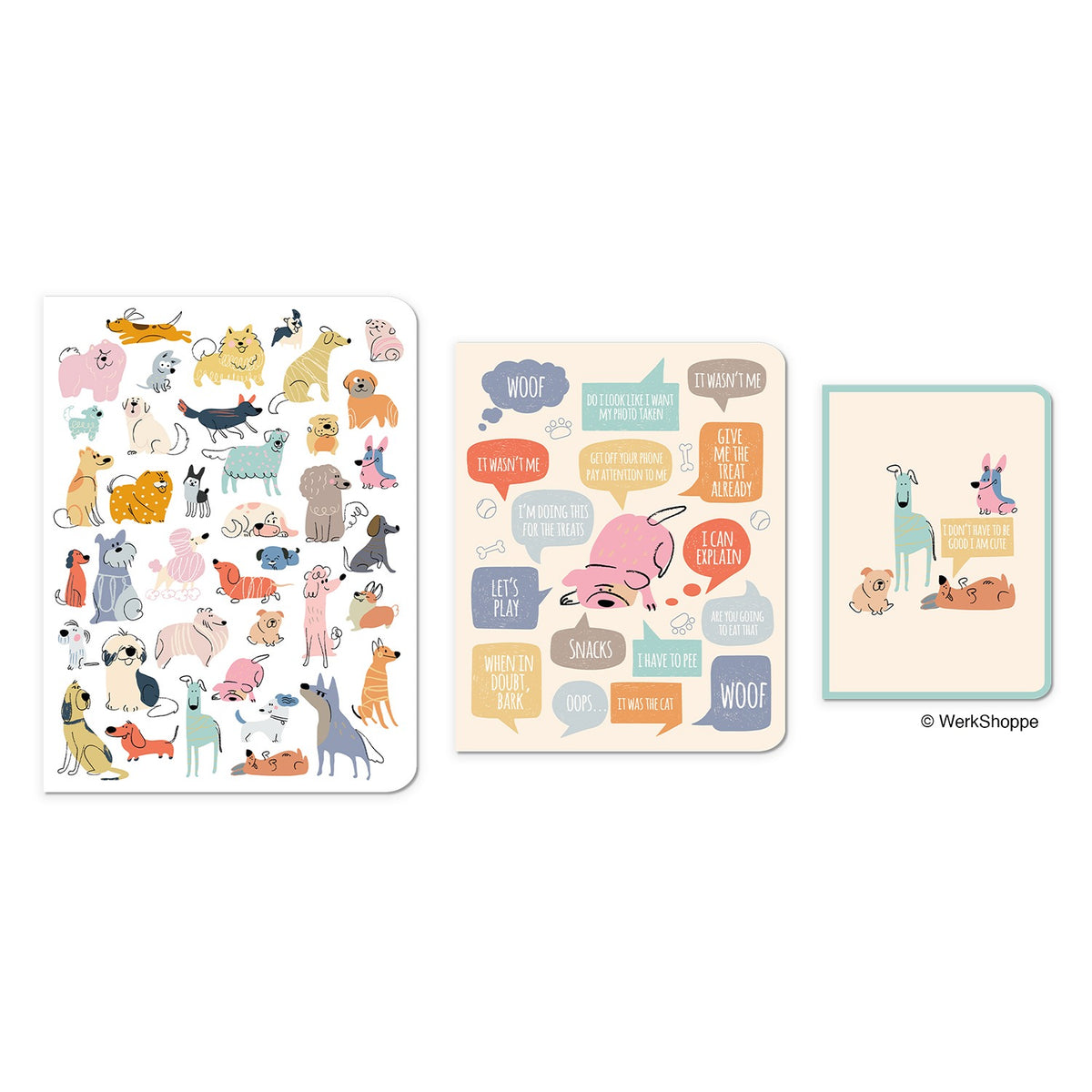If Dogs Could Talk notebook set – Miles To Go Charities